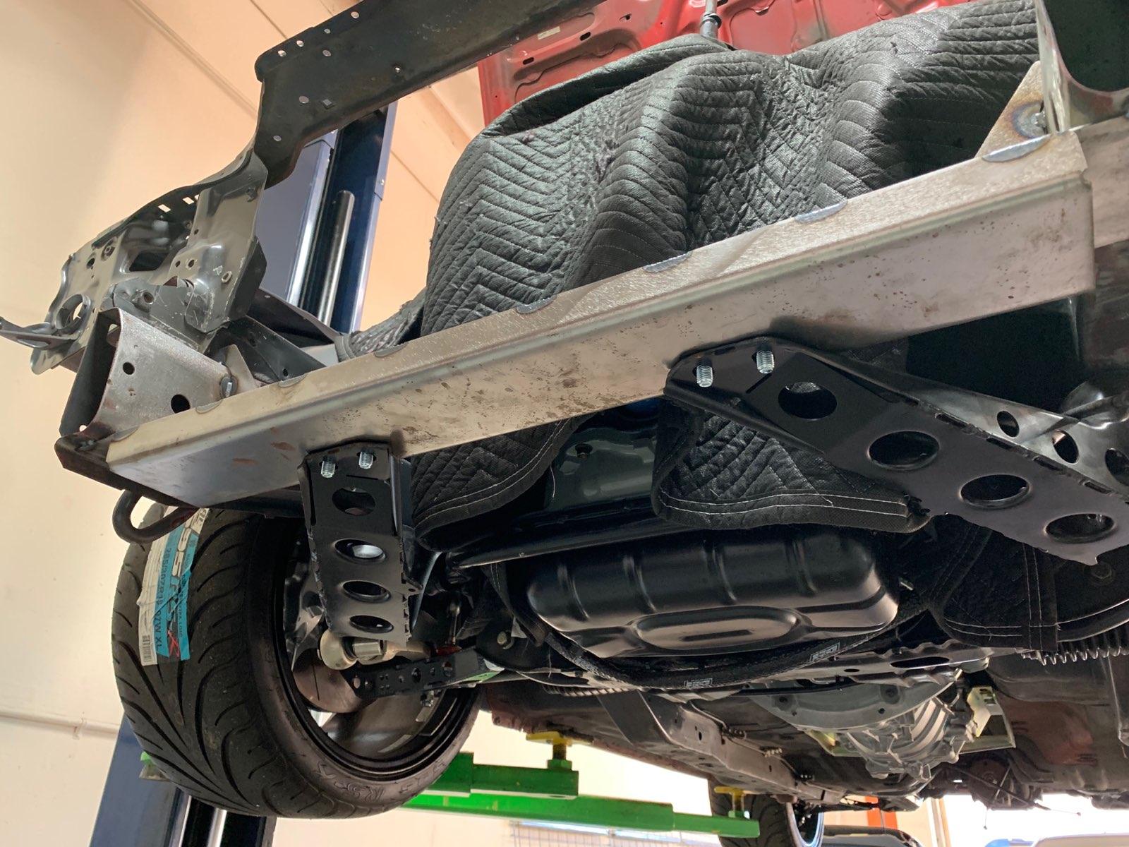 Nissan 240sx Lower Radiator Support Instructions - Humble Engineering