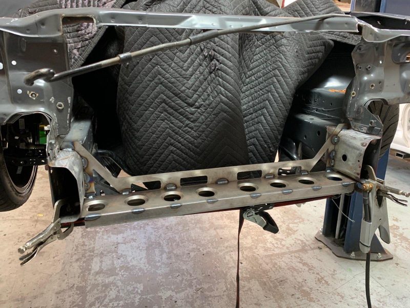 Nissan 240sx Lower Radiator Support Instructions - Humble Engineering