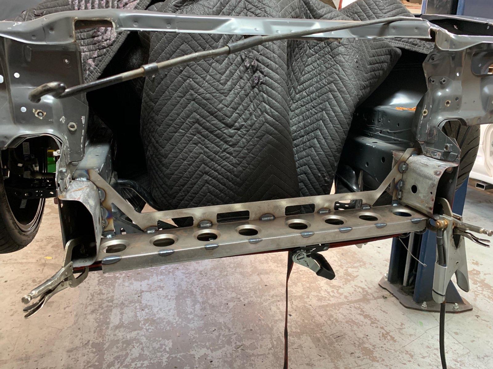 Nissan 240sx Lower Radiator Support Instructions - Humble Engineering