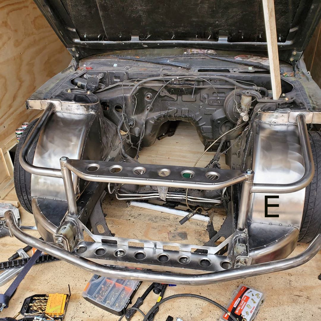 Nissan 240sx Tube Front Install - Humble Engineering